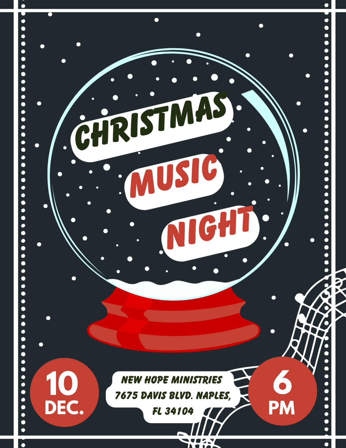 Christmas Music Night - New Hope Ministries